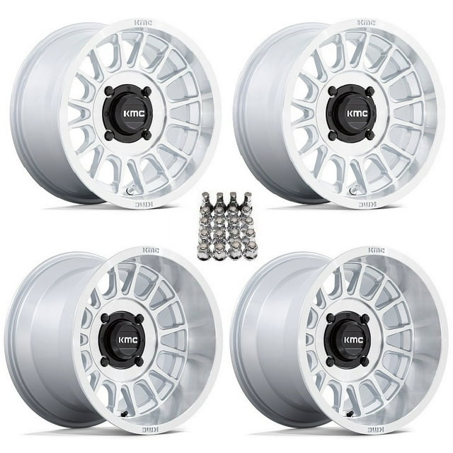 KMC Impact 15x7/15x10 Wheels Machined Can-Am Commander Maverick ...