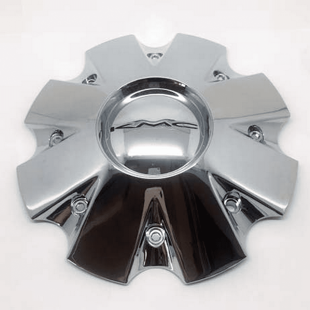 KMC Chrome Wheel Center Hub Cap 8 3/8in for 8 Lug for KM651 Slide Rims ...
