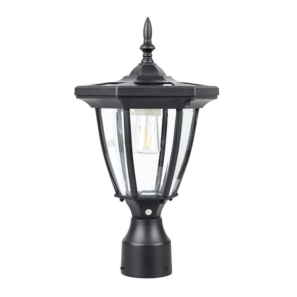 SunRay Cambrian Multi Function Solar Lamp Post and Planter, Wall Mount ...