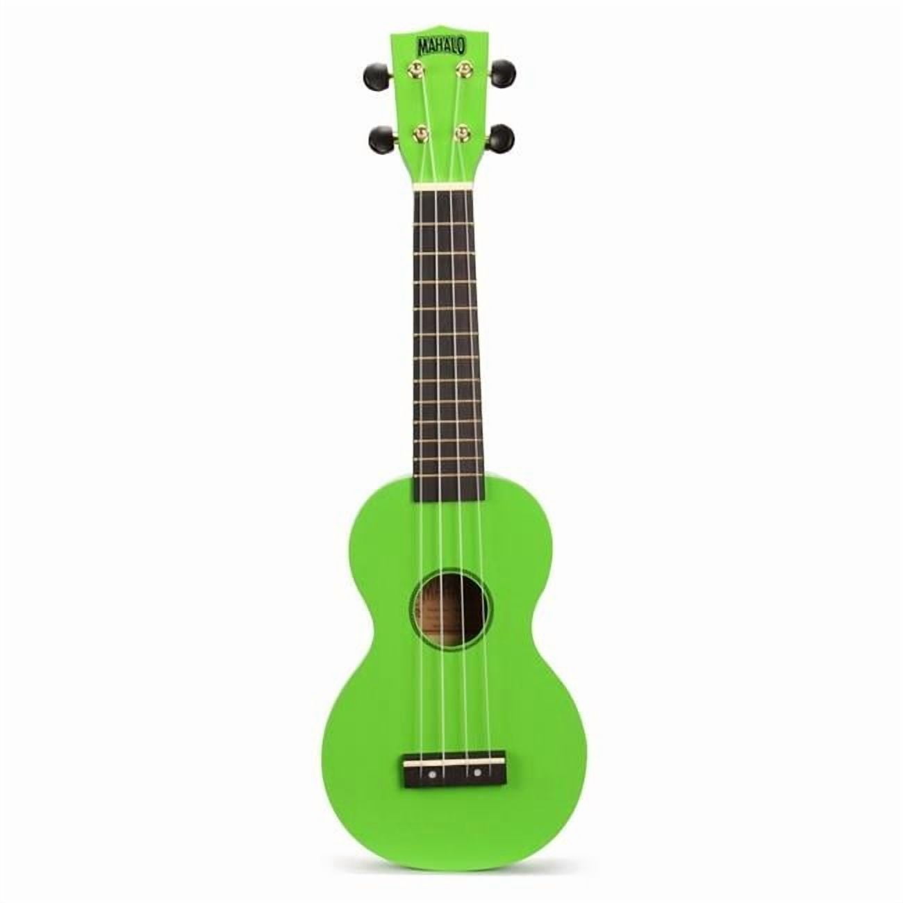 KMC Music Rainbow Soprano Ukulele, Green - Walmart.com