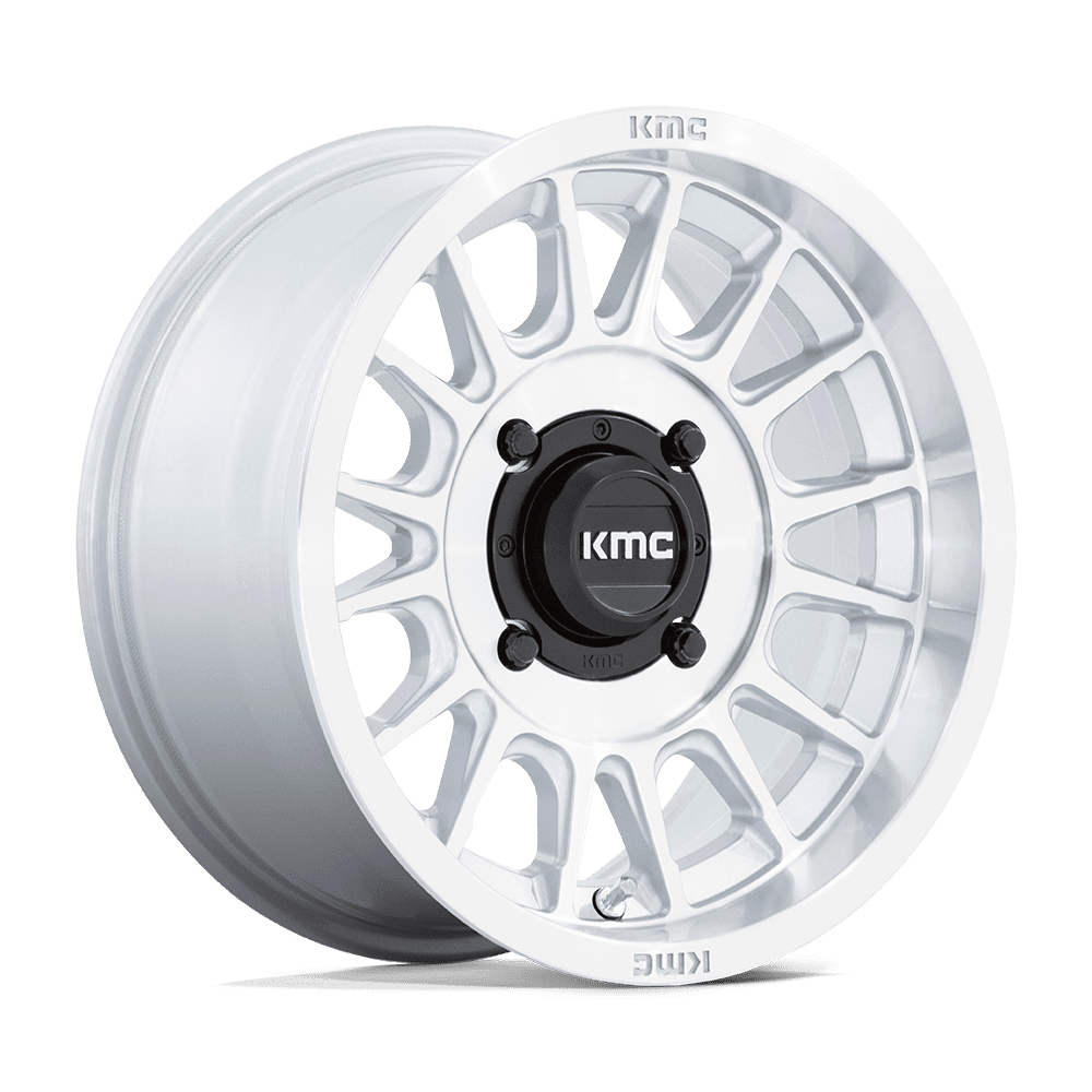 KMC Powersports Cast Aluminum Rim KS138 15X7 4X156 SLV-MACH-FC 10MM ...
