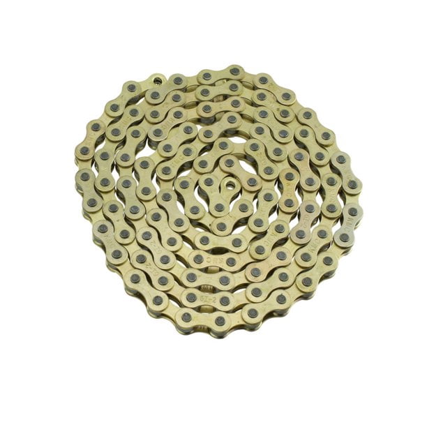 KMC Single Speed 1/2 X 1/8 X 112 Link Bicycle Chain(Gold) - Walmart.com