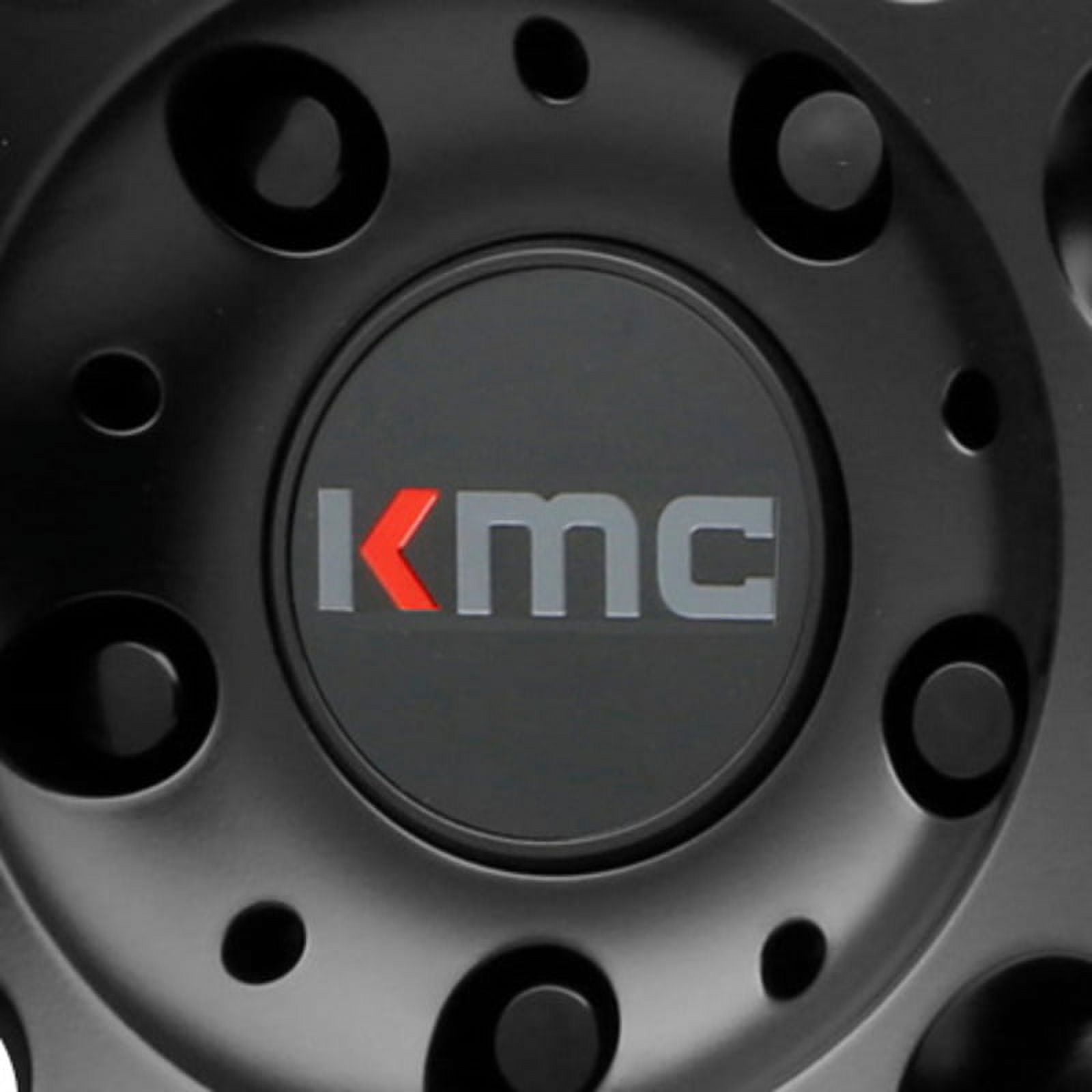 KMC Wheel Center Hub Cap Snap-In Satin Black - Walmart.com