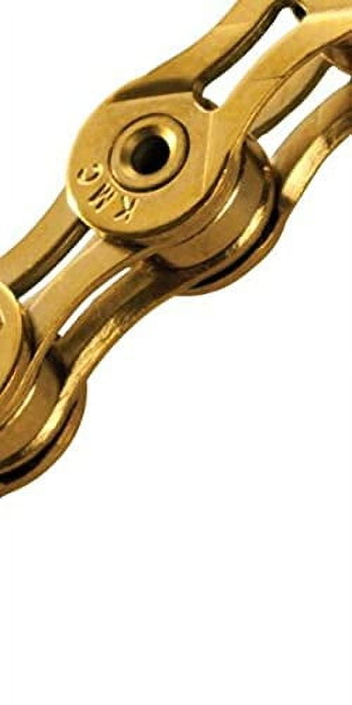 KMC X9 Super Light Titanium Nitride Gold Coat 9-Speed X-Series Chain ...