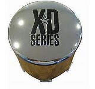 KMC XD Series Chrome Wheel Center Hub Cap Push-Thru 4.25in 6 Lug for ...