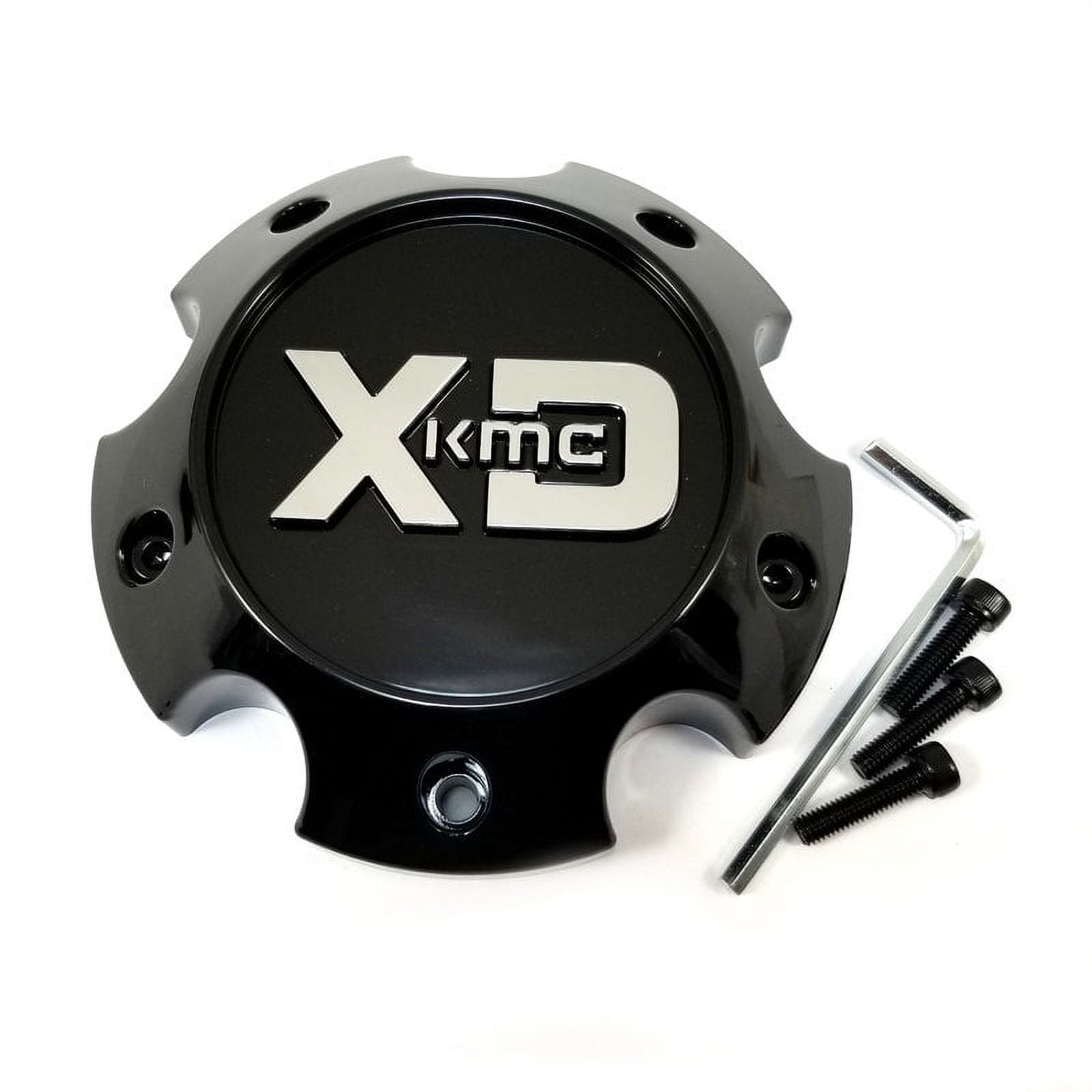 KMC XD Series Gloss Black Wheel Center Hub Cap 5 Lug 5x5.5/150 for ...