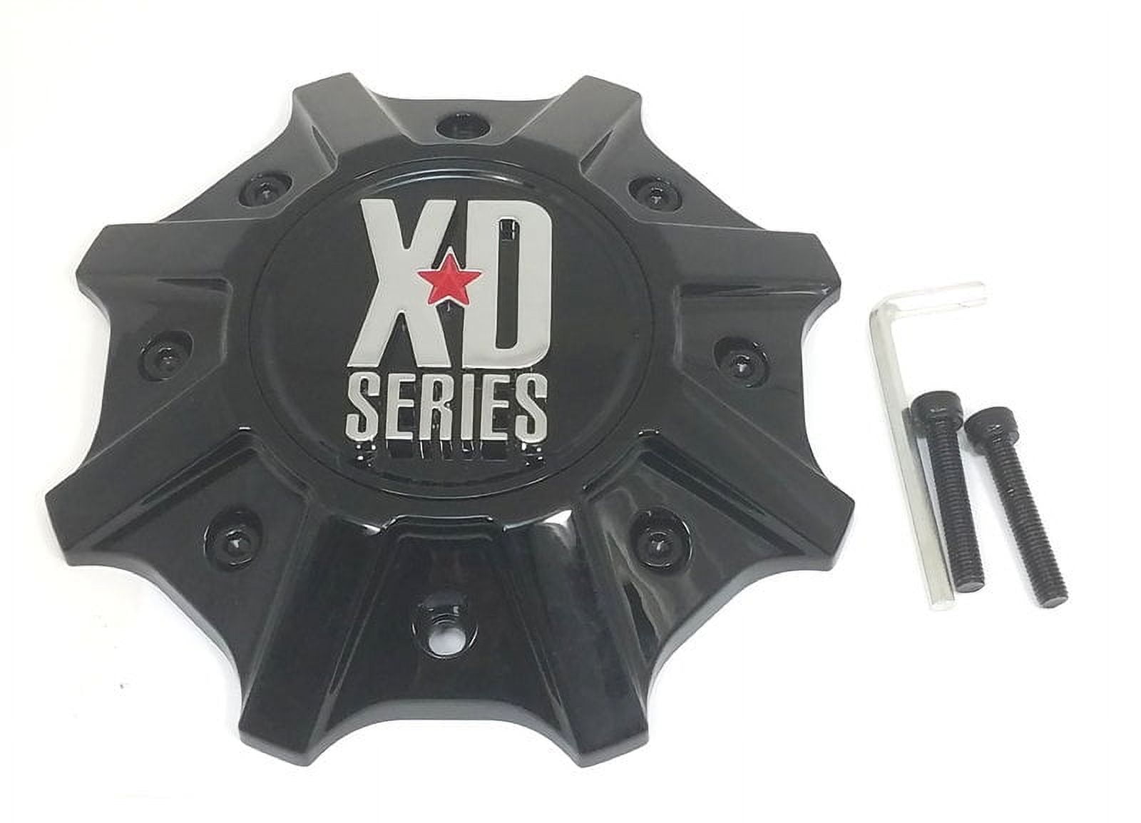 KMC XD Series Gloss Black Wheel Center Hub Cap 8.5" for 5 6 8 Lug XD825 ...