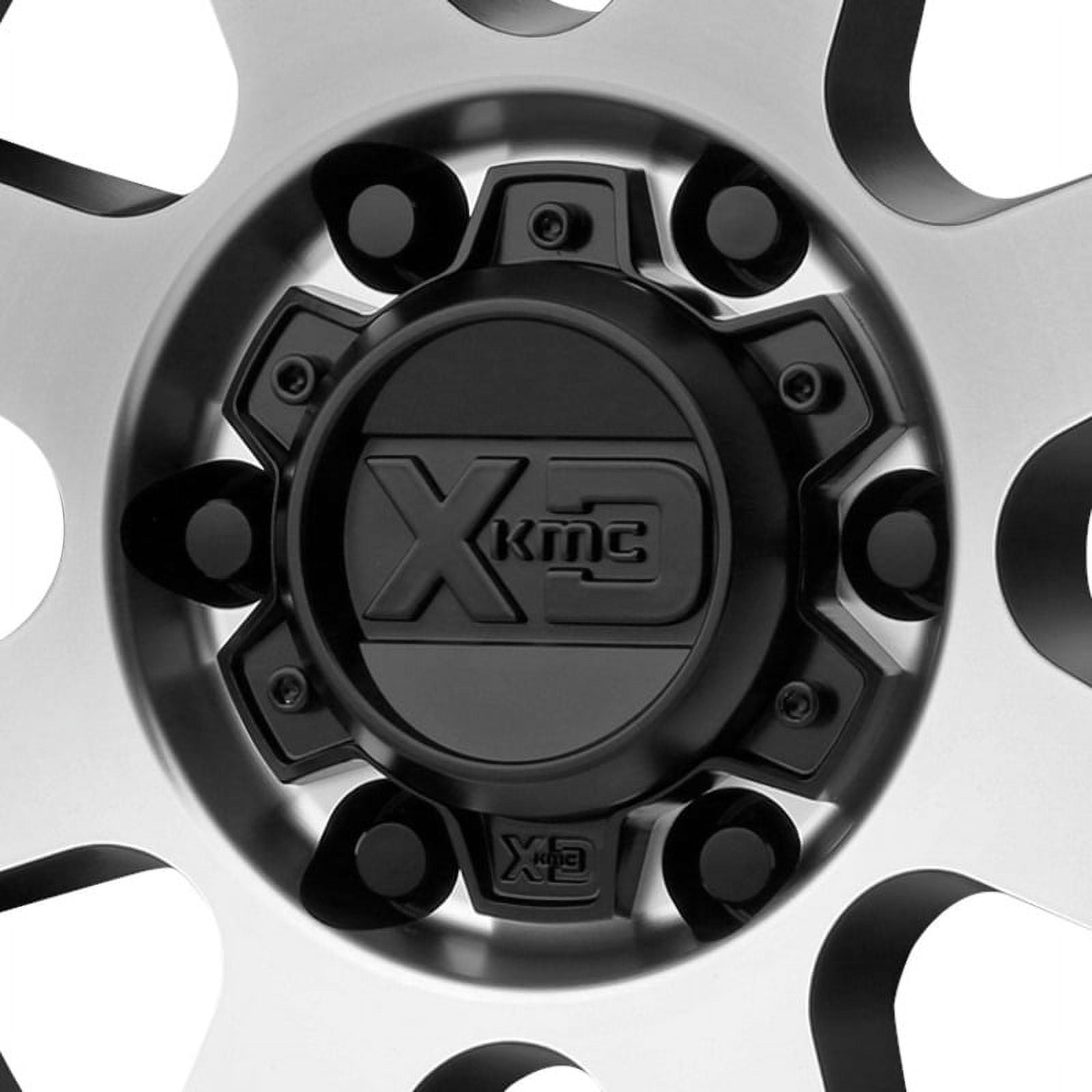 KMC XD Series Wheel Center Hub Cap 2-Piece Matte Black for H30 5x5 ...