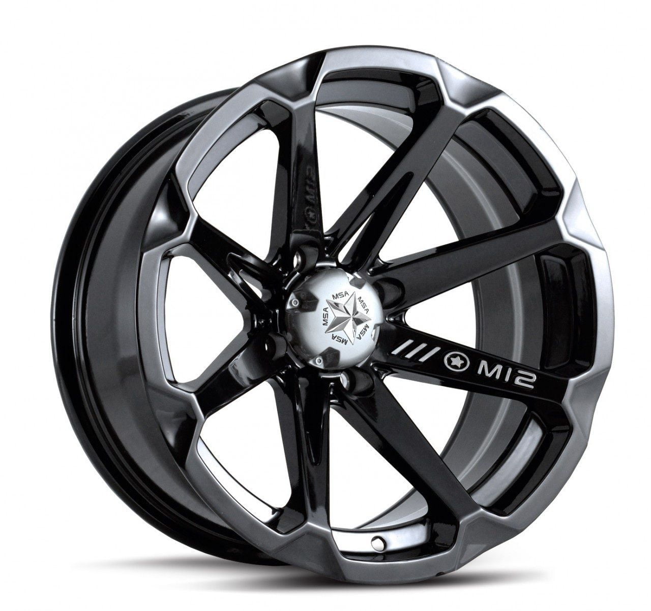 KMC-XD Wheels M12-05737 XDWM12-05737 M12 DIESEL 15X7 4X137 GLOSS BLACK ...