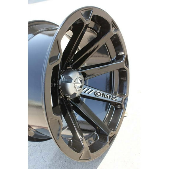 KMC-XD Wheels M12-14710 XDWM12-14710 M12 DIESEL 14X7 4X110 GLOSS BLACK -47MM - Walmart.com