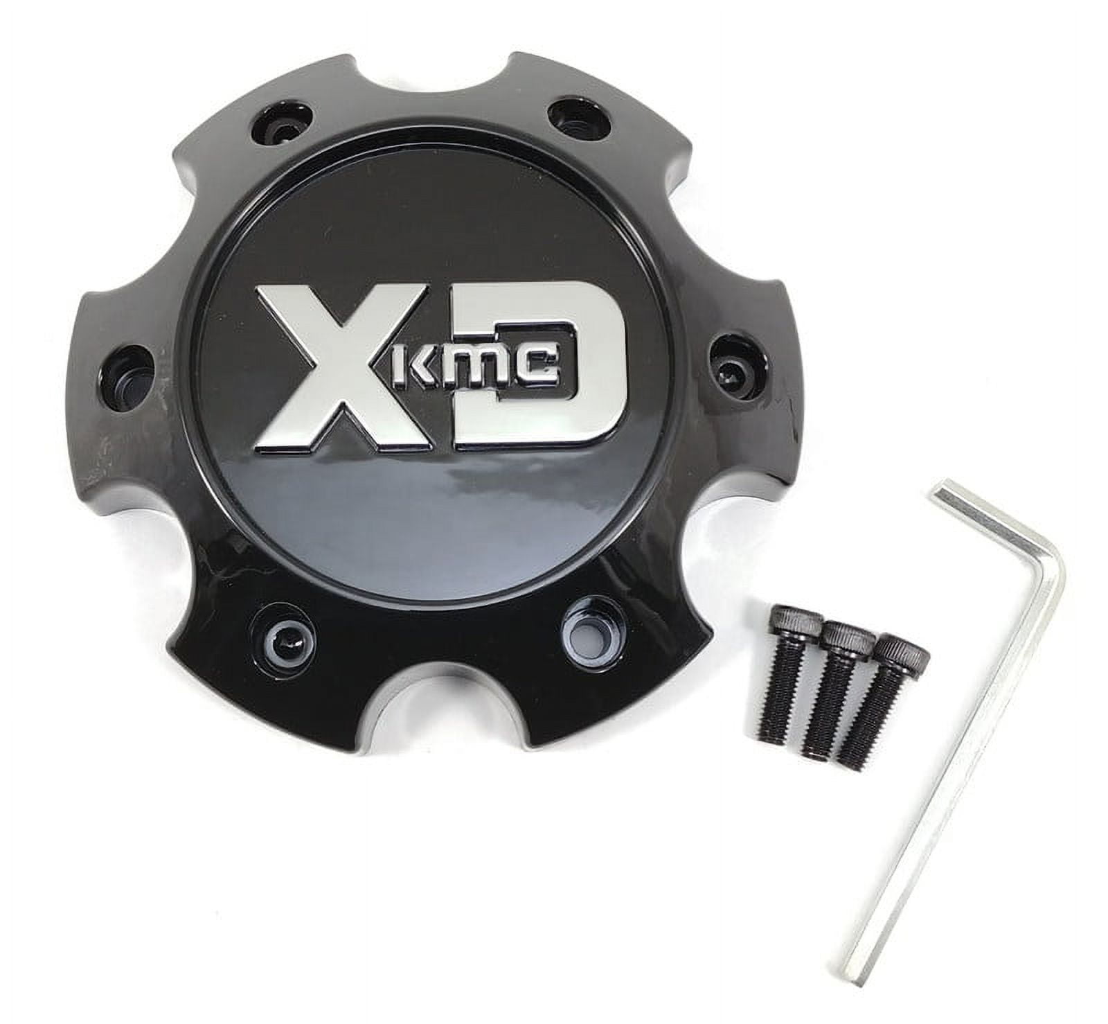 KMC XDS Gloss Black Wheel Center Hub Cap 6 Lug 6X135 XD829 Hoss 2 XD831 ...