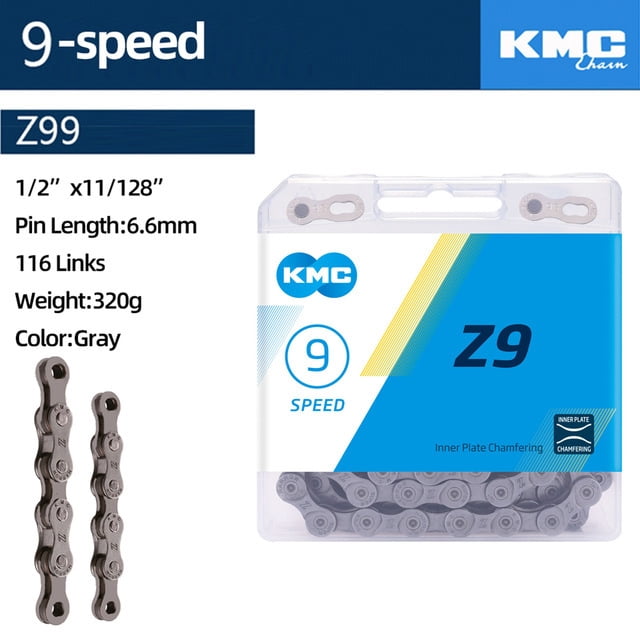 KMC Z6 Z8.3 Z9 X8 X9 X10 X11 X12 MTB SL EL Bicycle Chains 6 7 8 9 10 11 ...