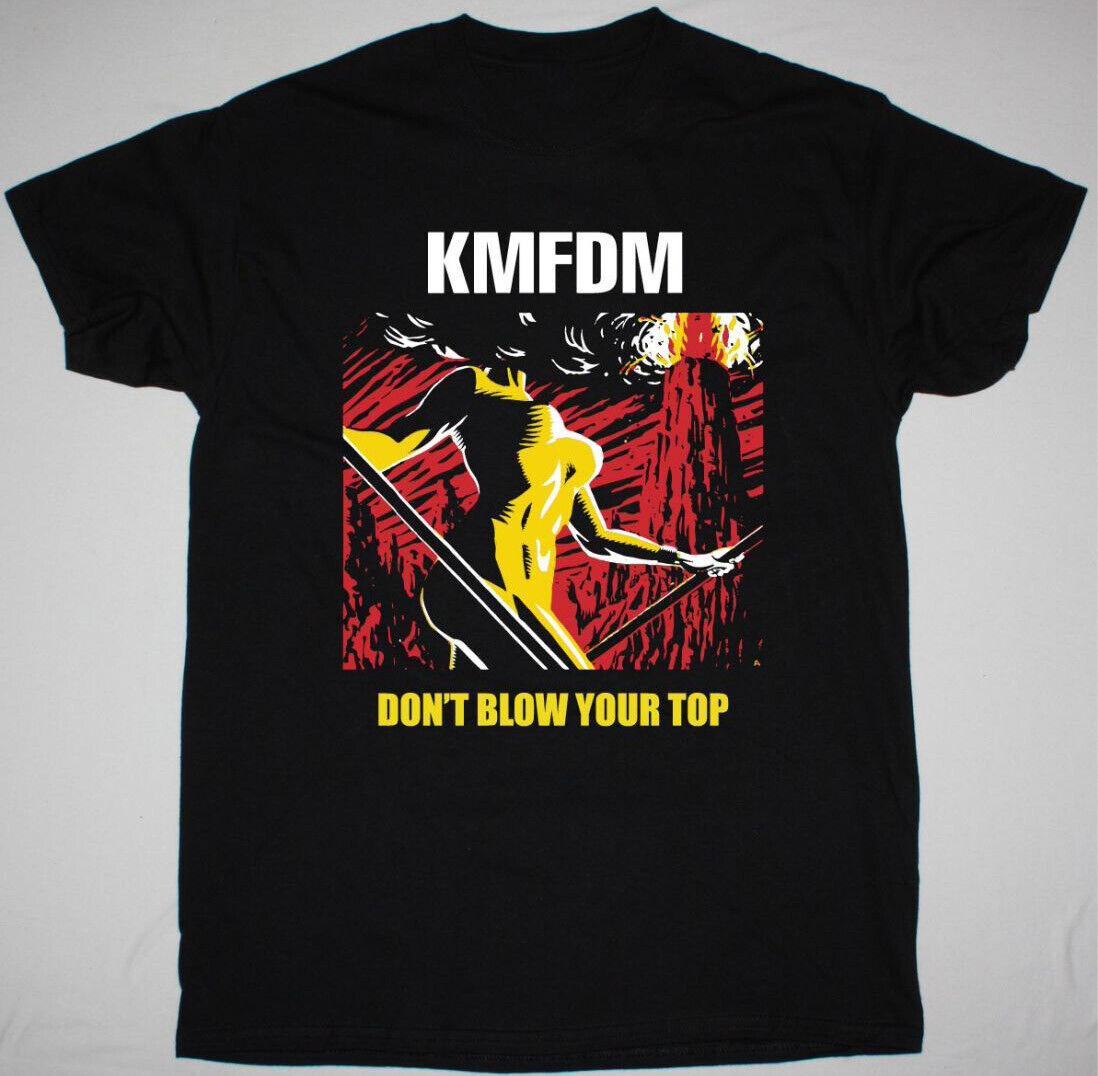 KMFDM DON'T BLOW YOUR TOP NEW BLACK T SHIRT - Walmart.com