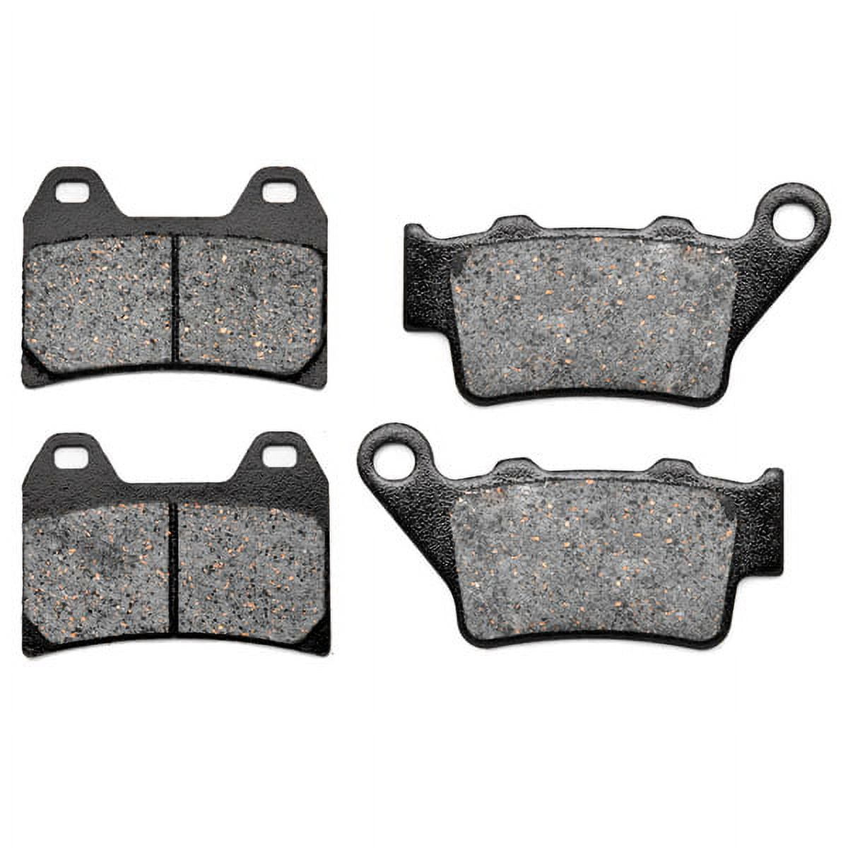 KMG Front + Rear Brake Pads Compatible with 2000 Husqvarna LT 610 - Non ...