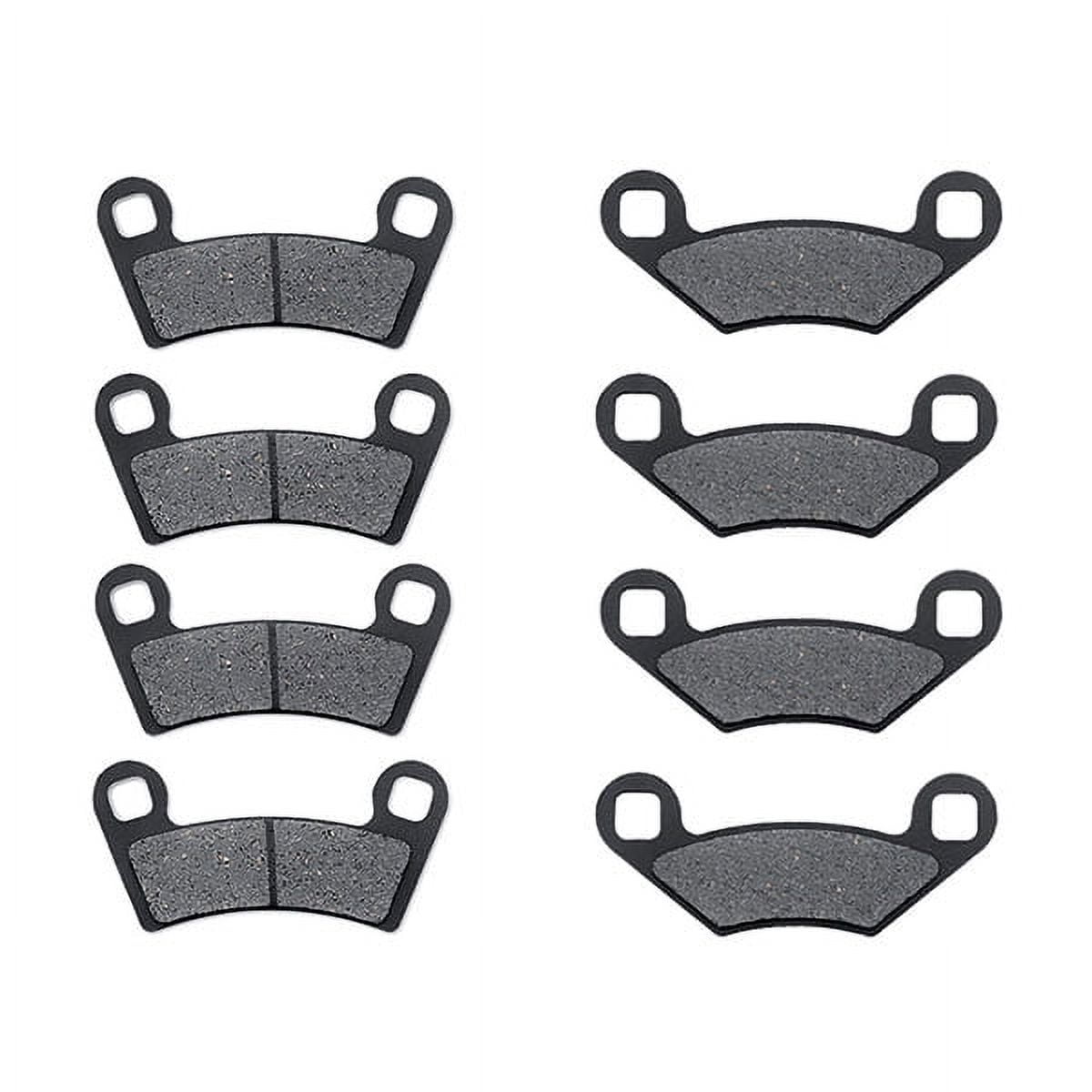 KMG Front + Rear Brake Pads Compatible with 2009-2011 Polaris 800 ...