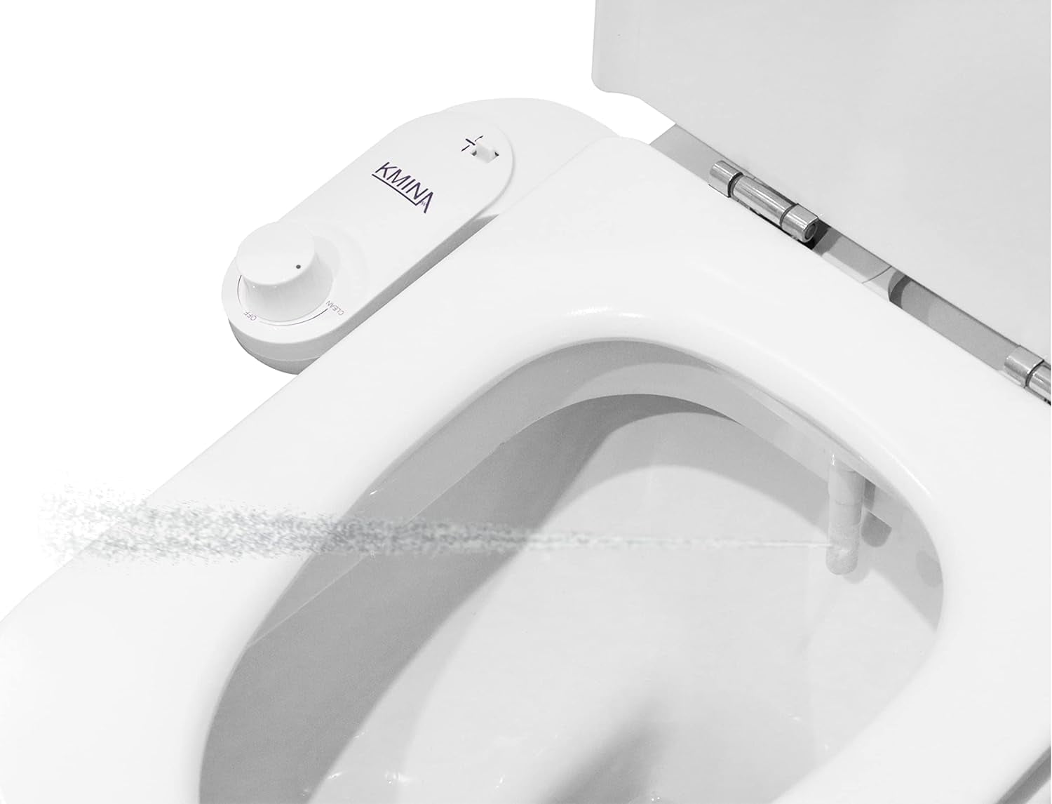 KMINA - Bidet Attachment for Toilet Cold Water (Hose Length 31.5 inch ...