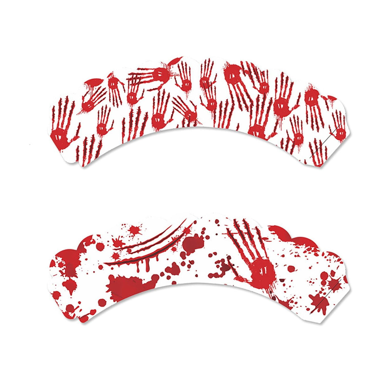 KMMYS 16Pcs Halloween Party Decoration Knife Cake Plugin, Cake Surround ...