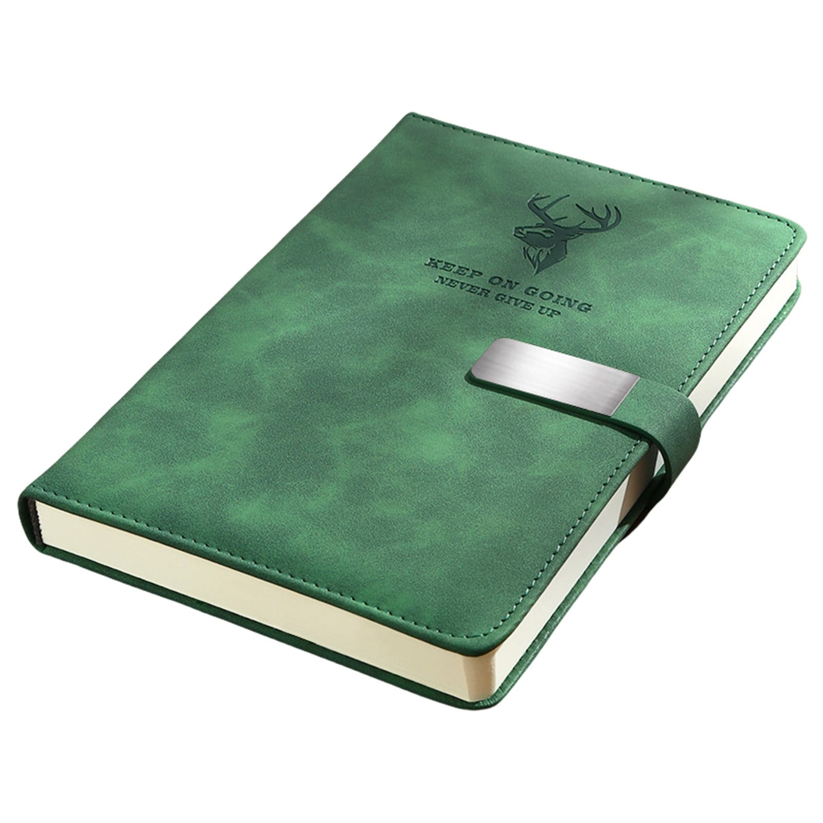 KMMYS A5 Thick Notebook Faux Leather, Heavy-Duty Note Pad with Thick ...