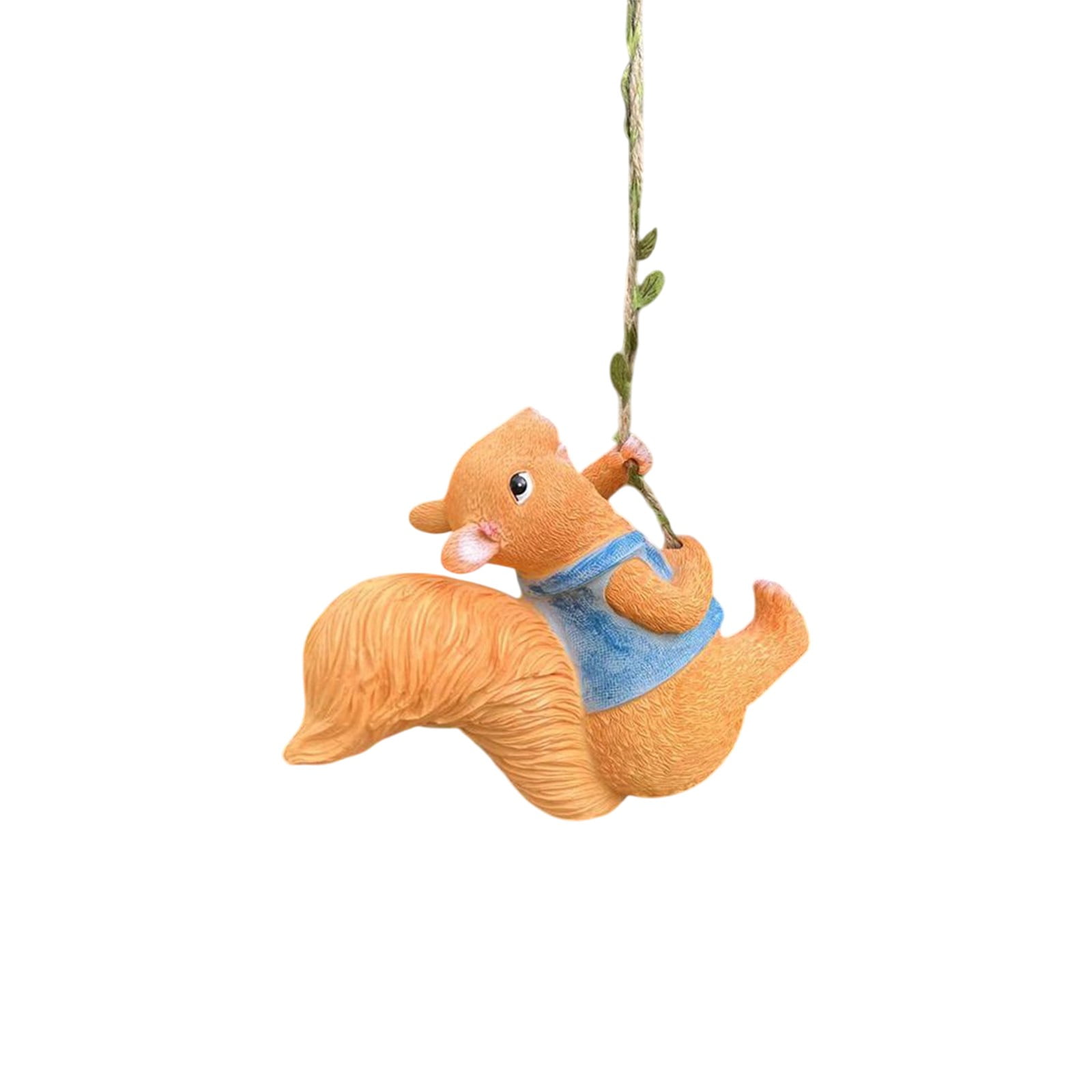 KMMYS Garden Squirrel Ornament - Resin Climbing Squirrel Statue with ...