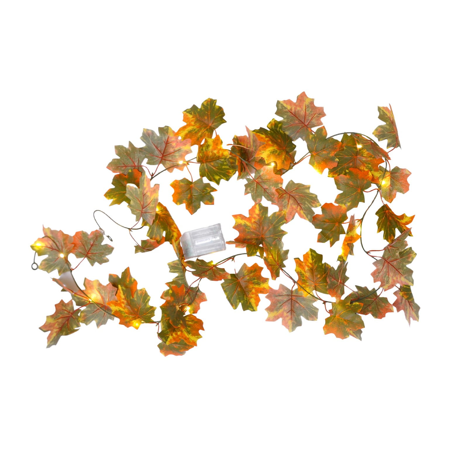 KMMYS Maple Leaf String Lights, Halloween Decorations, Battery Operated ...
