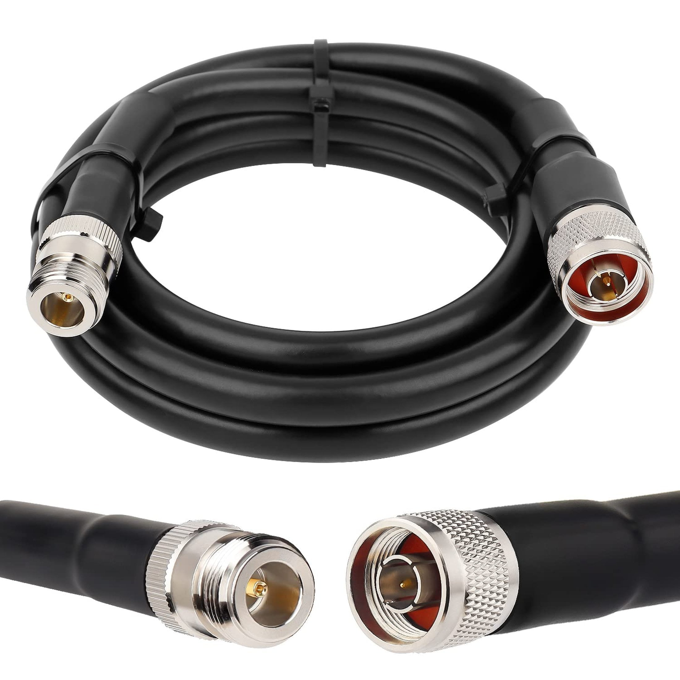 KMR400 Low Loss N Male to Female Extension Cable for WiFi and Ham Radio - Walmart.com