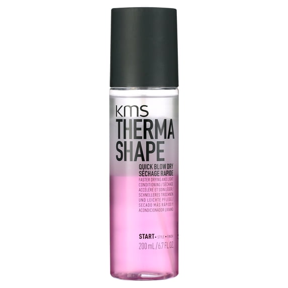 KMS California ThermaShape Quick Blow Dry Spray, Faster Drying & Light ...