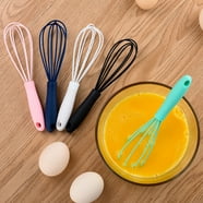 Windfall Manual Solid Silicone Egg Beater Flour Cream Whisk Mixer ...