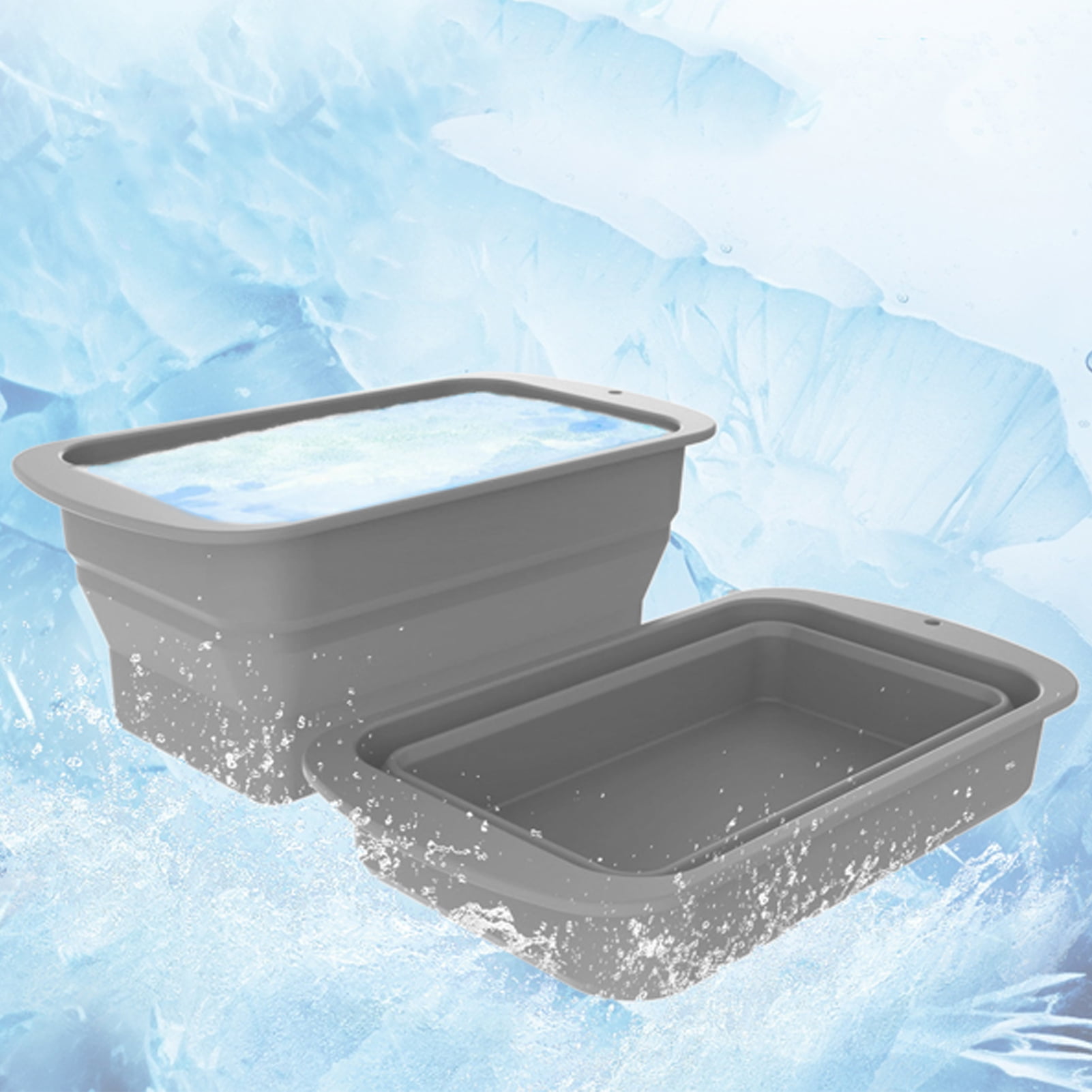 KMSS 1 Pcs Large Ice Block Mold for Cold Plunge Ice Bath Tub ...