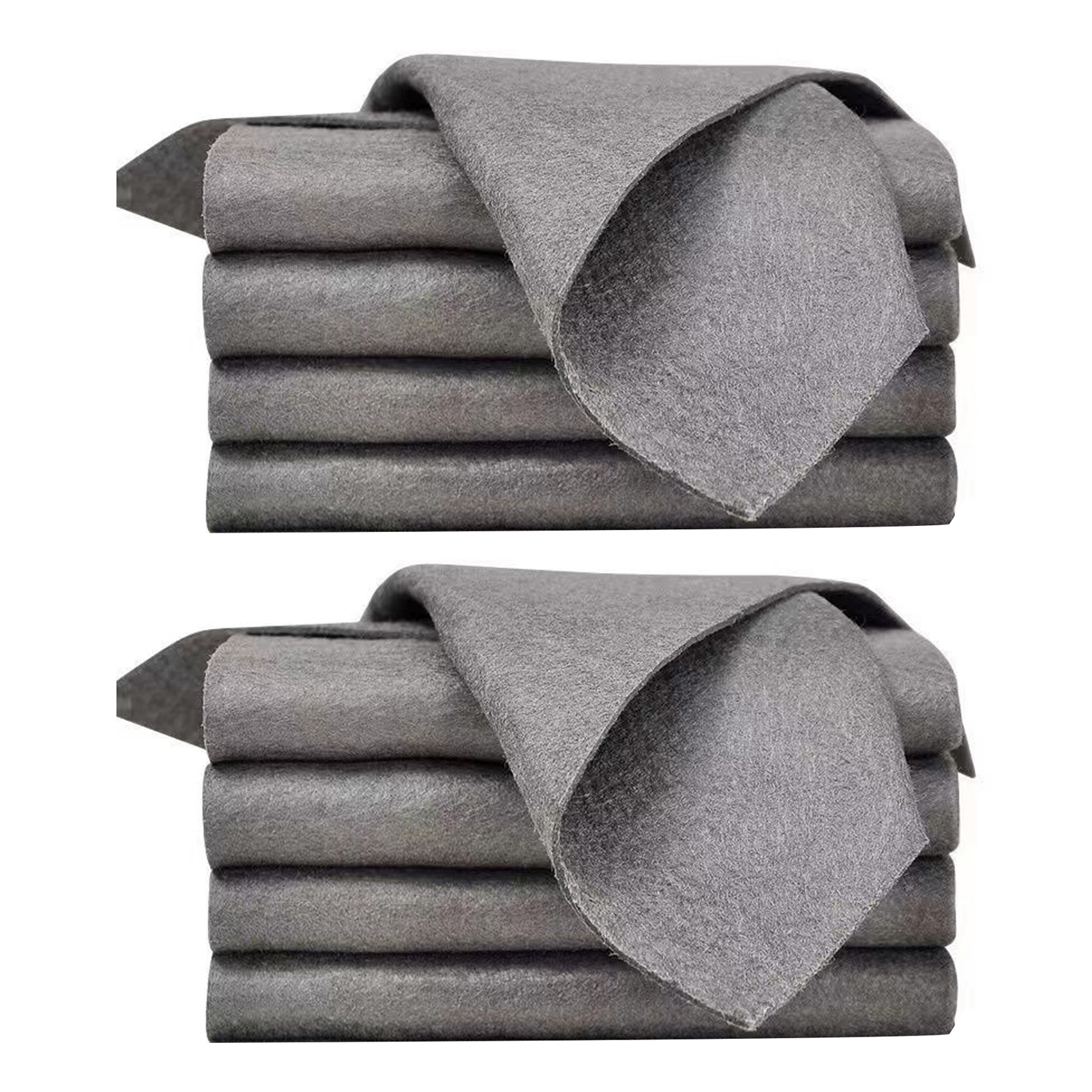 KMSS 10 Pcs Magic Cleaning Cloth for Glass/Window/Car/Mirror ...