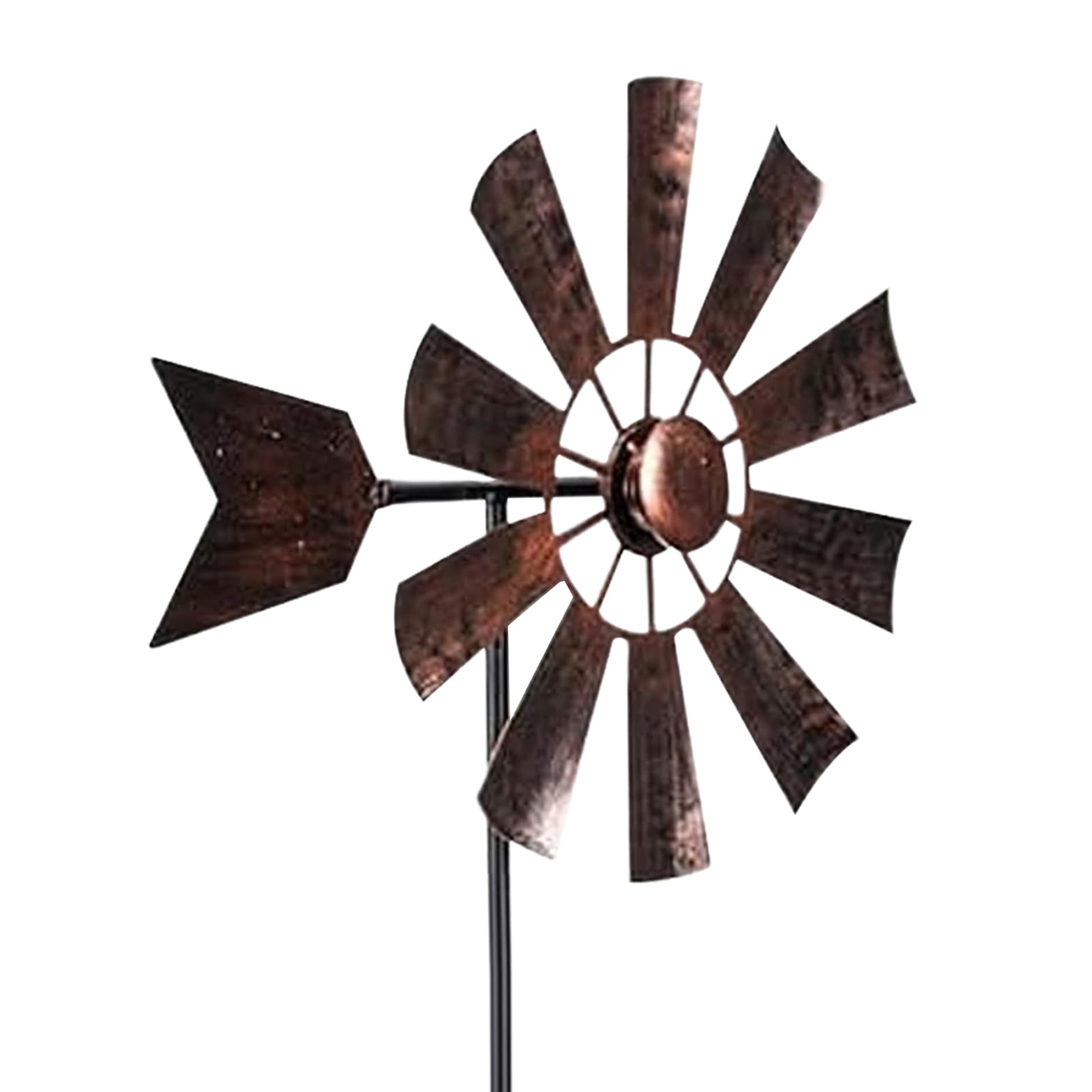 KMSS 28Inch Wind Spinners with Garden Stake 360 Swivel Outdoor Wind ...