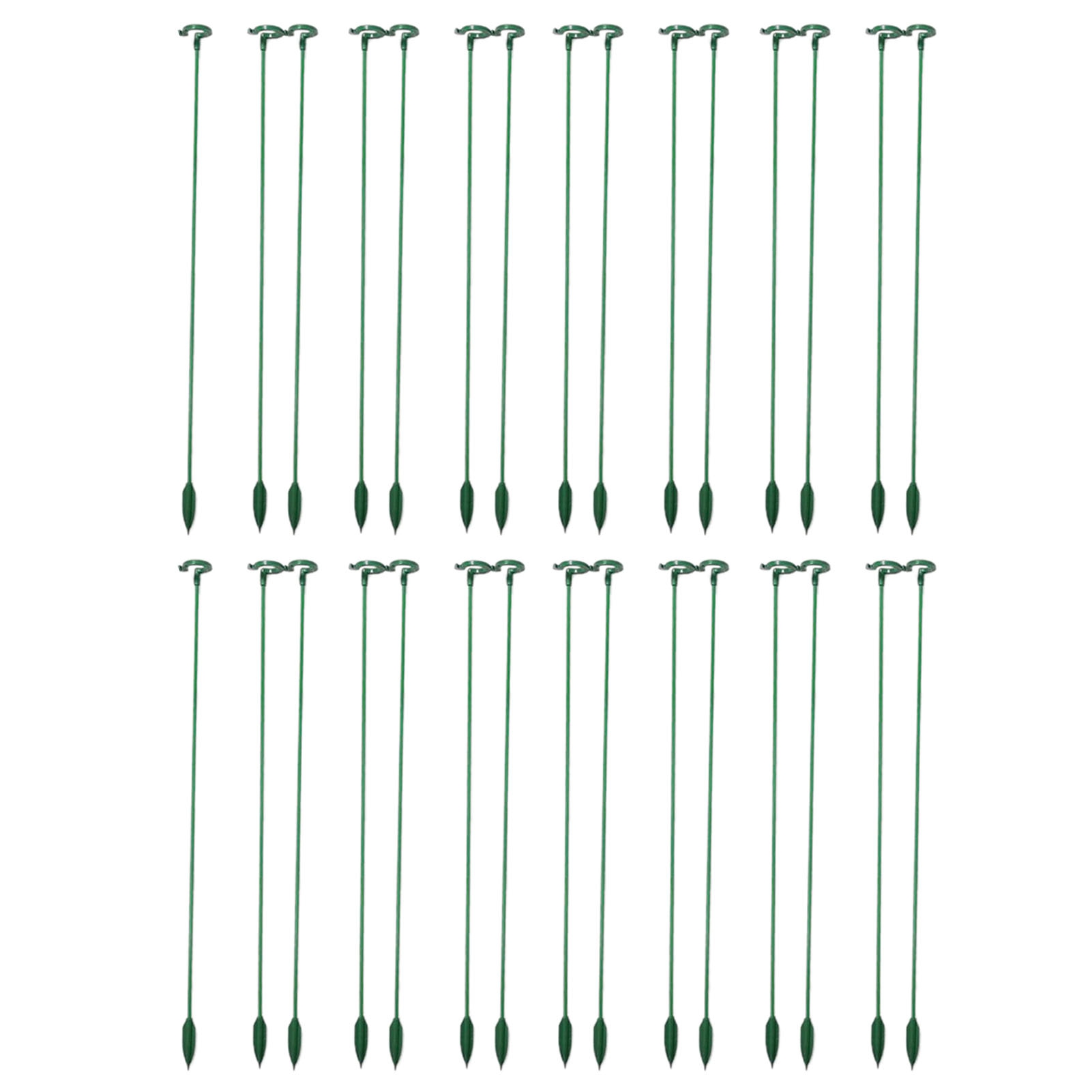 KMSS 30Pcs Plant Support Stakes Single Plant Stem Flower Support Rod ...