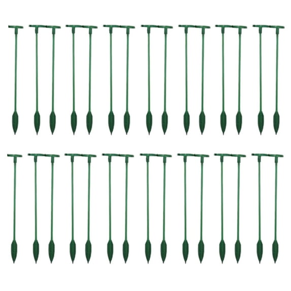 KMSS 30Pcs Plant Support Stakes Single Plant Stem Flower Support Rod ...
