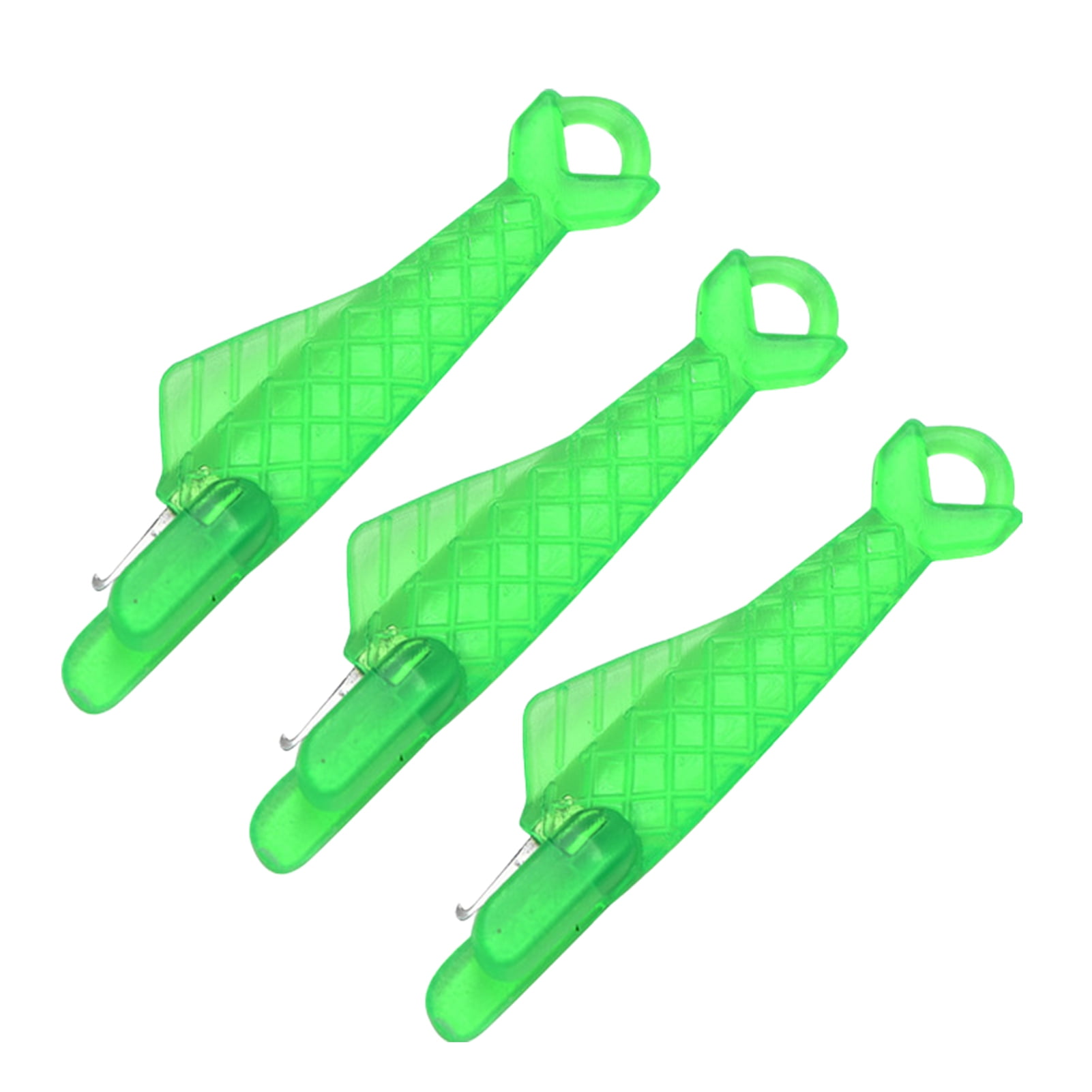 KMSS 50Pcs Needle Threader Automatic Fish Mouth Sewing Machine Quick ...