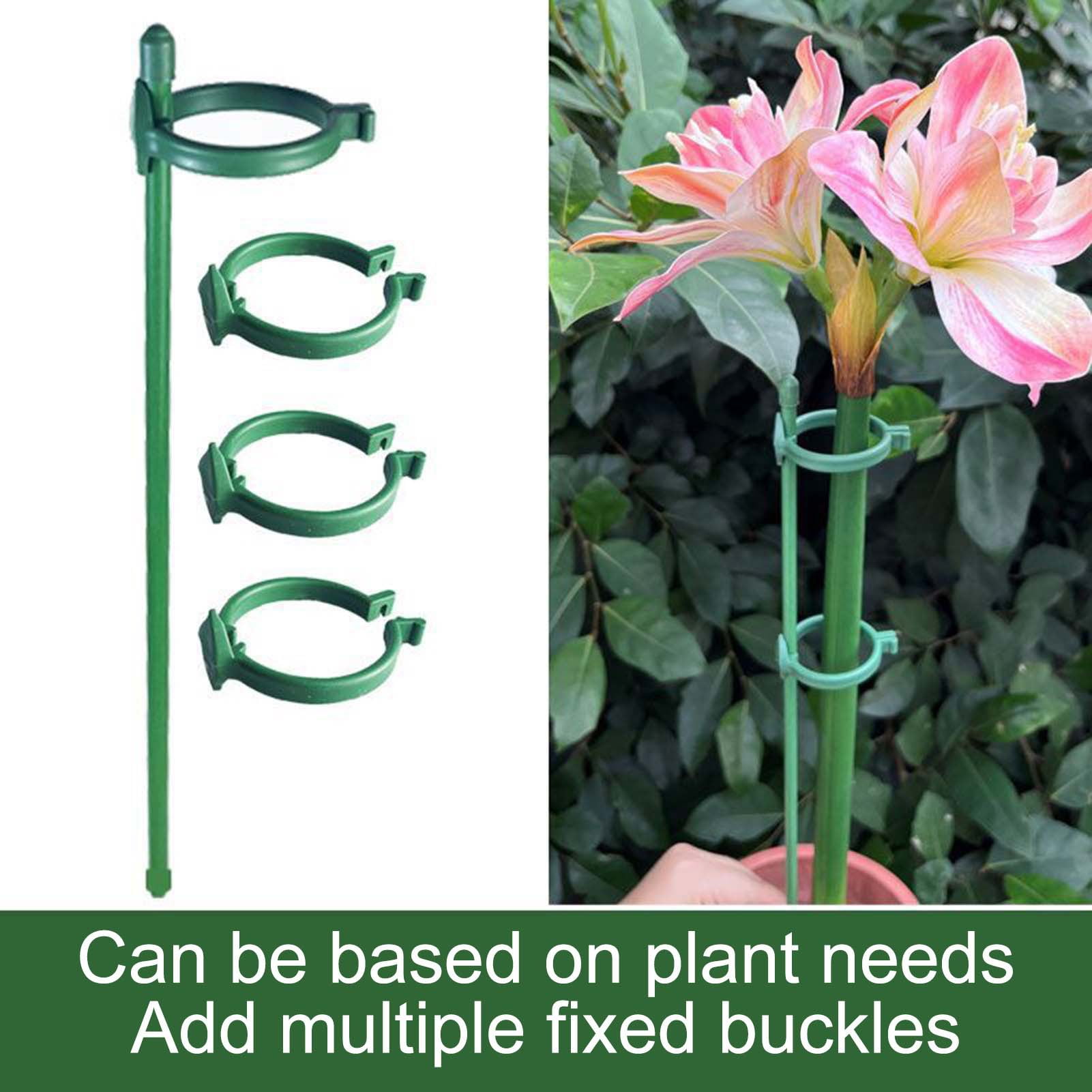 KMSS 8 Pack Plant Support Stakes for Plants, Garden Plant Stakes and ...