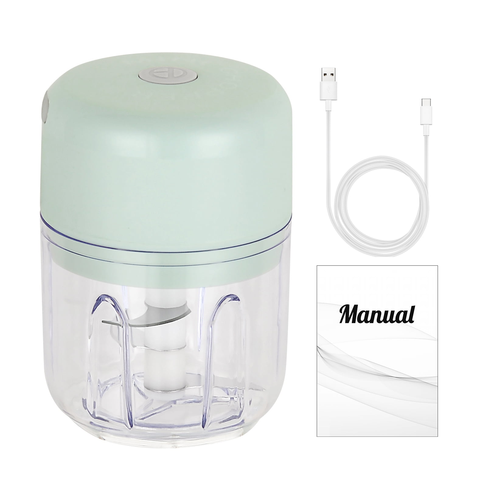 KMSS Electric Mini Garlic Chopper Handheld USB Rechargeable Food ...