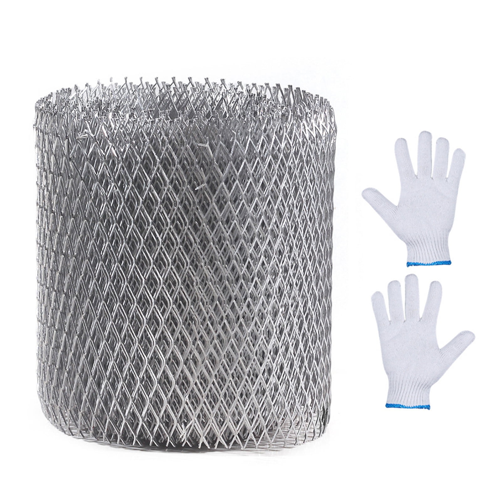 KMSS Gutter Guard Mesh 19.68FT Leaf Filter Gutter Protection Roll ...