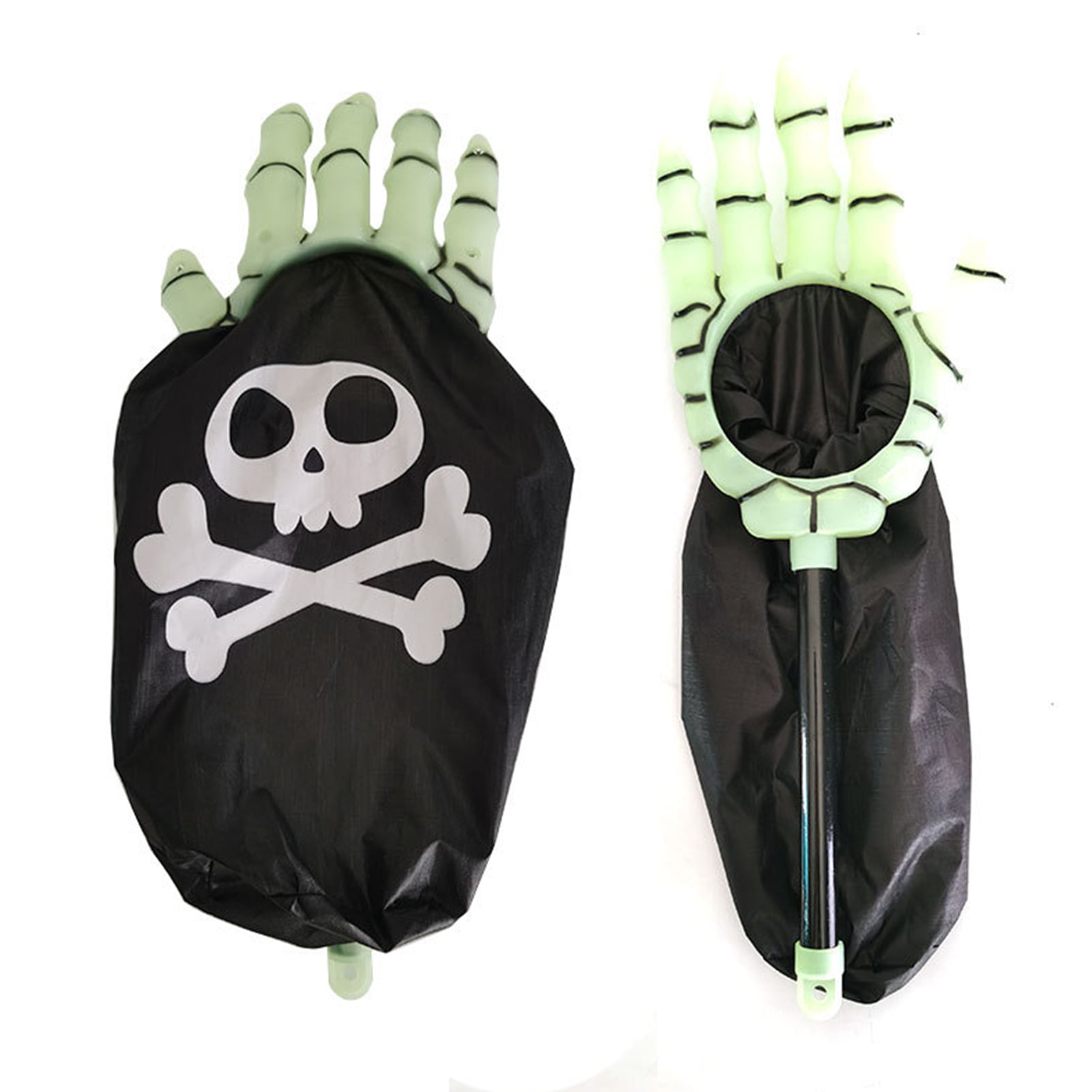 KMSS Halloween Candy Bag Trick or Treat Sweet Goodie Decorations Bags Palm Shaped Halloween ...