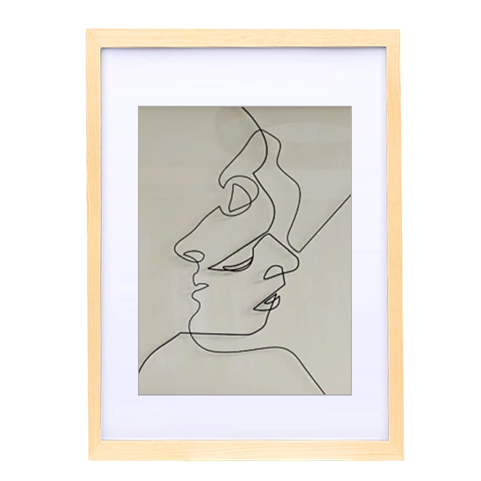 KMSS Photo Frames 8x10inch Rectangle Picture Frame With Mat, Wall and Tabletop Decor Photo ...