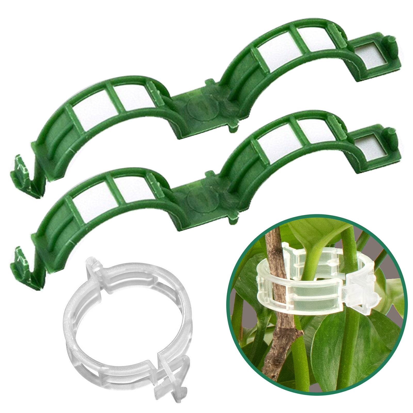 KMSS Plant Clips for Garden Plastic Plant Support Clips Pepper Eggplant ...