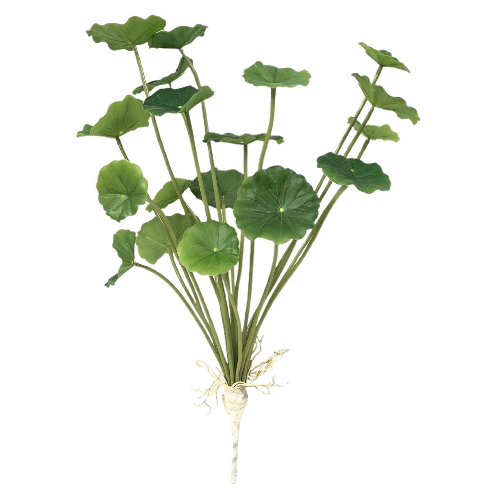 KMSS Seven Leaf Lotus Plant Simulated Lotus Leaf Decor Artificial Lotus ...