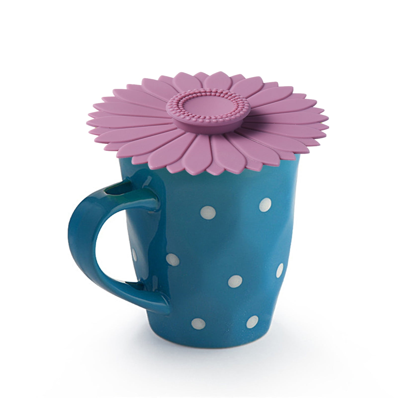 KMSS Silicone Lids for Cups Camping Mug Lid for Tea/ Coffee Mug Covers ...