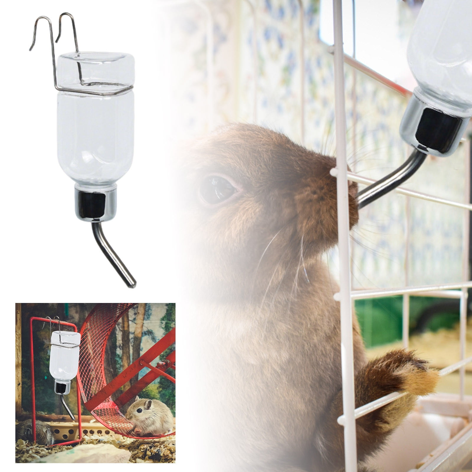 KMWGRE Automatic Pet Water Dispenser With Hanging Bottle Design For ...