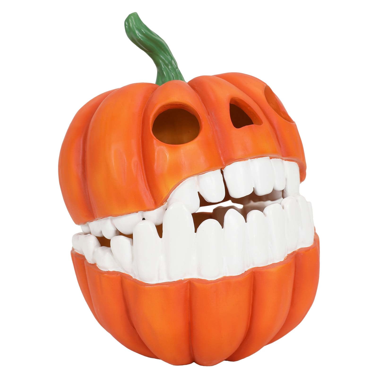 KMWGRE Halloween Pumpkin Candy Bucket Resin Silicone Desktop Holder ...