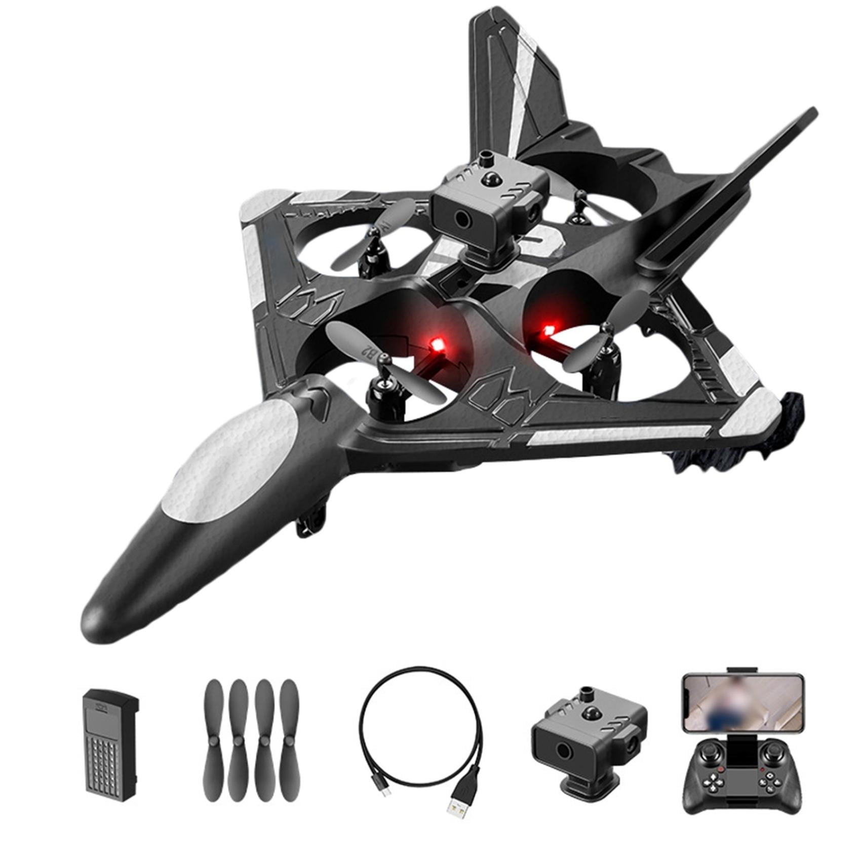 KMWGRE RC Plane Drone Helicopter Quadcopter Foam Drone RC Airplane 2 ...