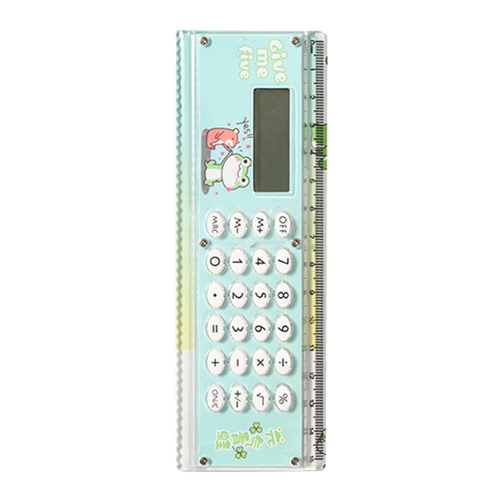 KMYY 3PCS Ruler Calculator Multifunctional Large Display Screen ...