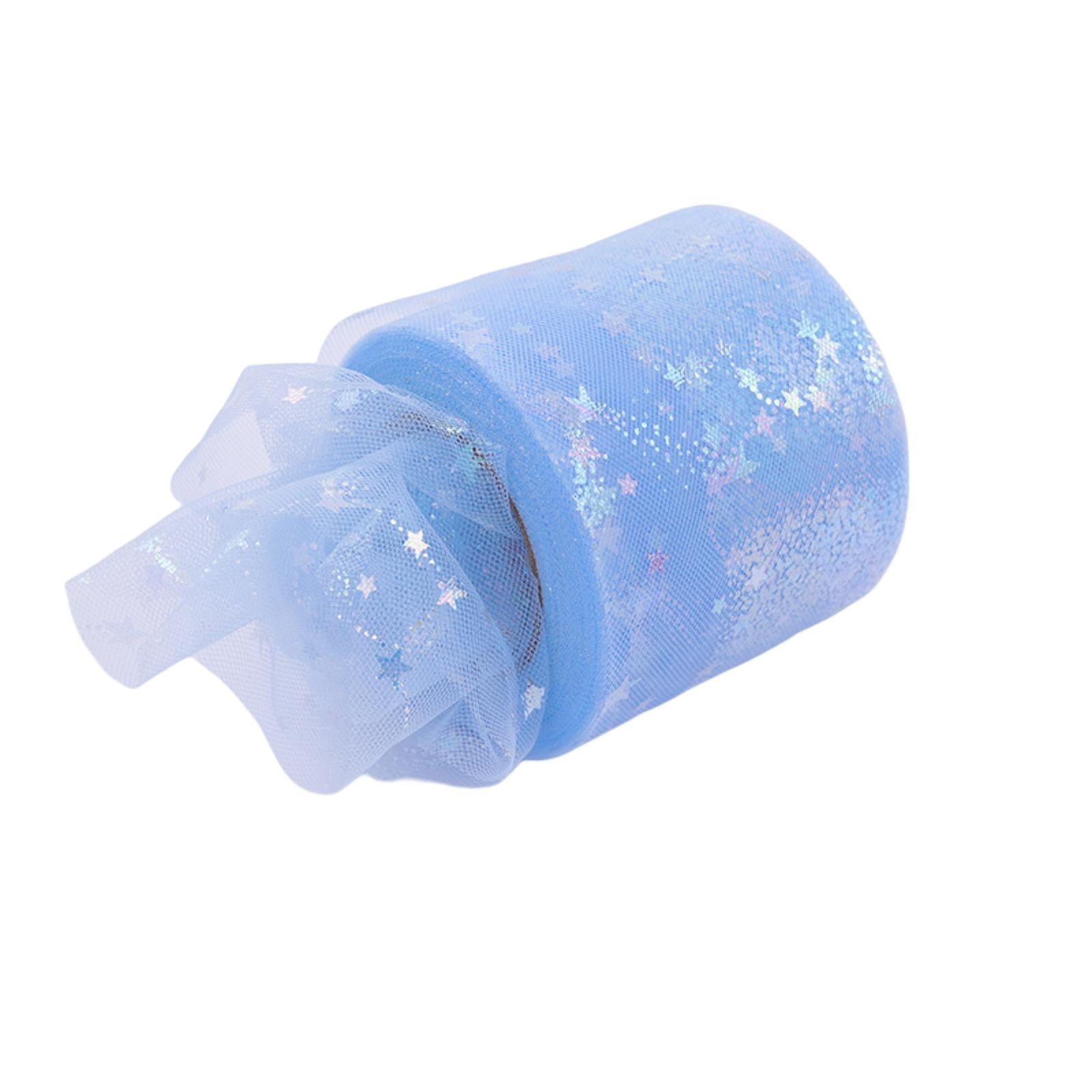 KMYY 3PCS Tulle Roll 6CM*25 Yard Illusory Glitter Sequin Tear-resistant ...