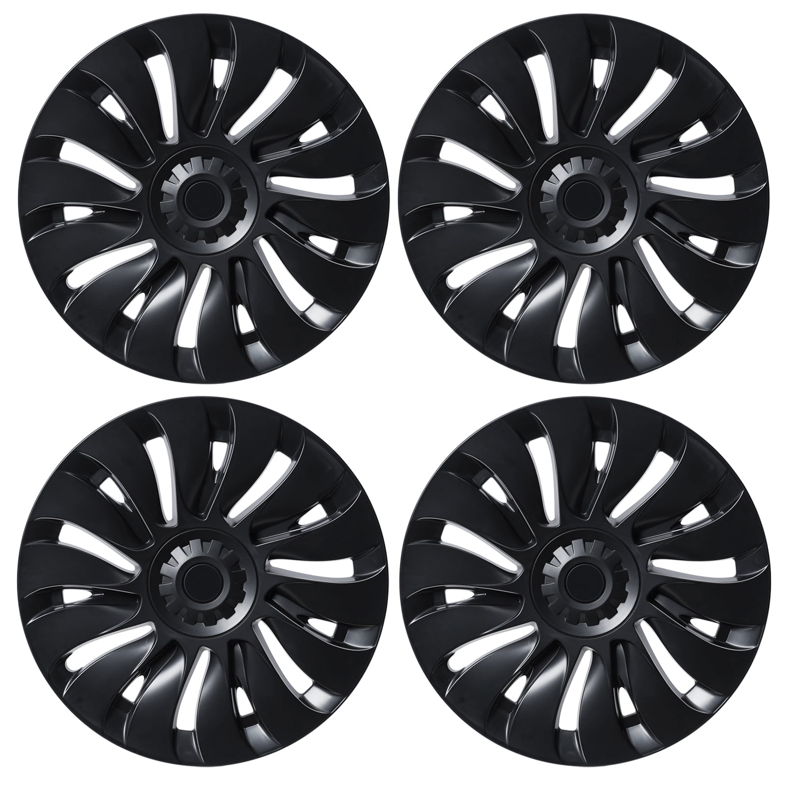 KMYY 4 Pcs/Set Wheel Cover Hubcap, Automotive Hub Caps, 19 inches ...