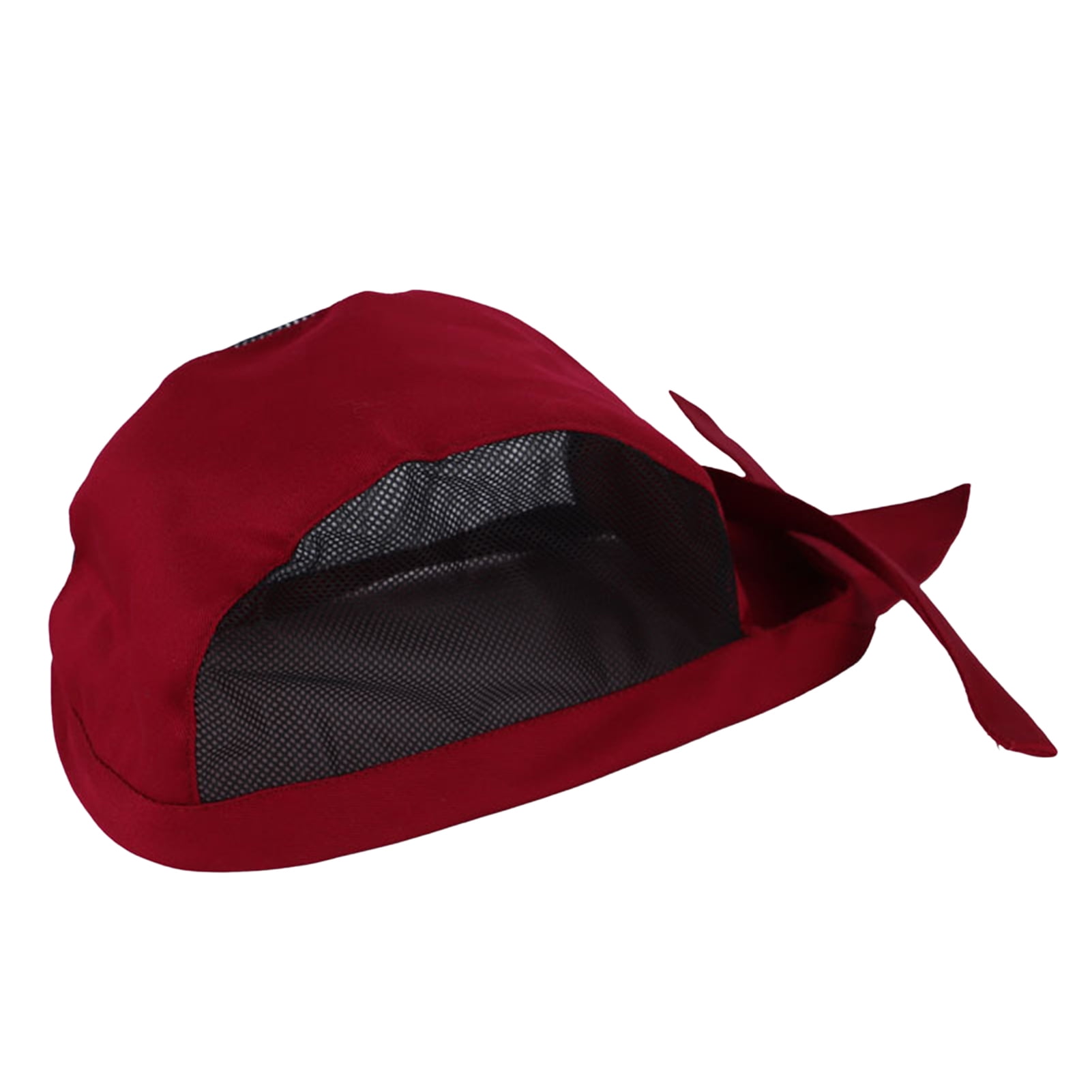 KMYY 6PCS Chef Hat Printing Bouncy Mesh Adjustable Unisex Prevent Hair ...