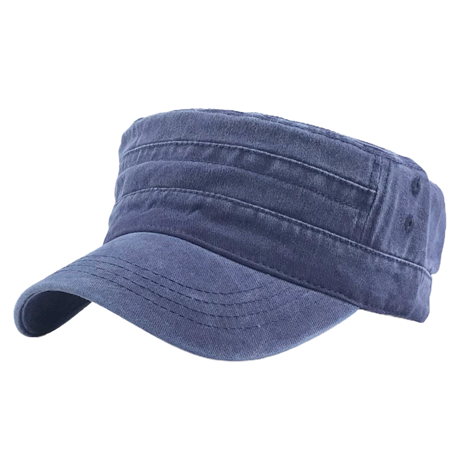 KMYY Baseball Cap Flat Top Washed Spring Summer Vintage Low-profile ...