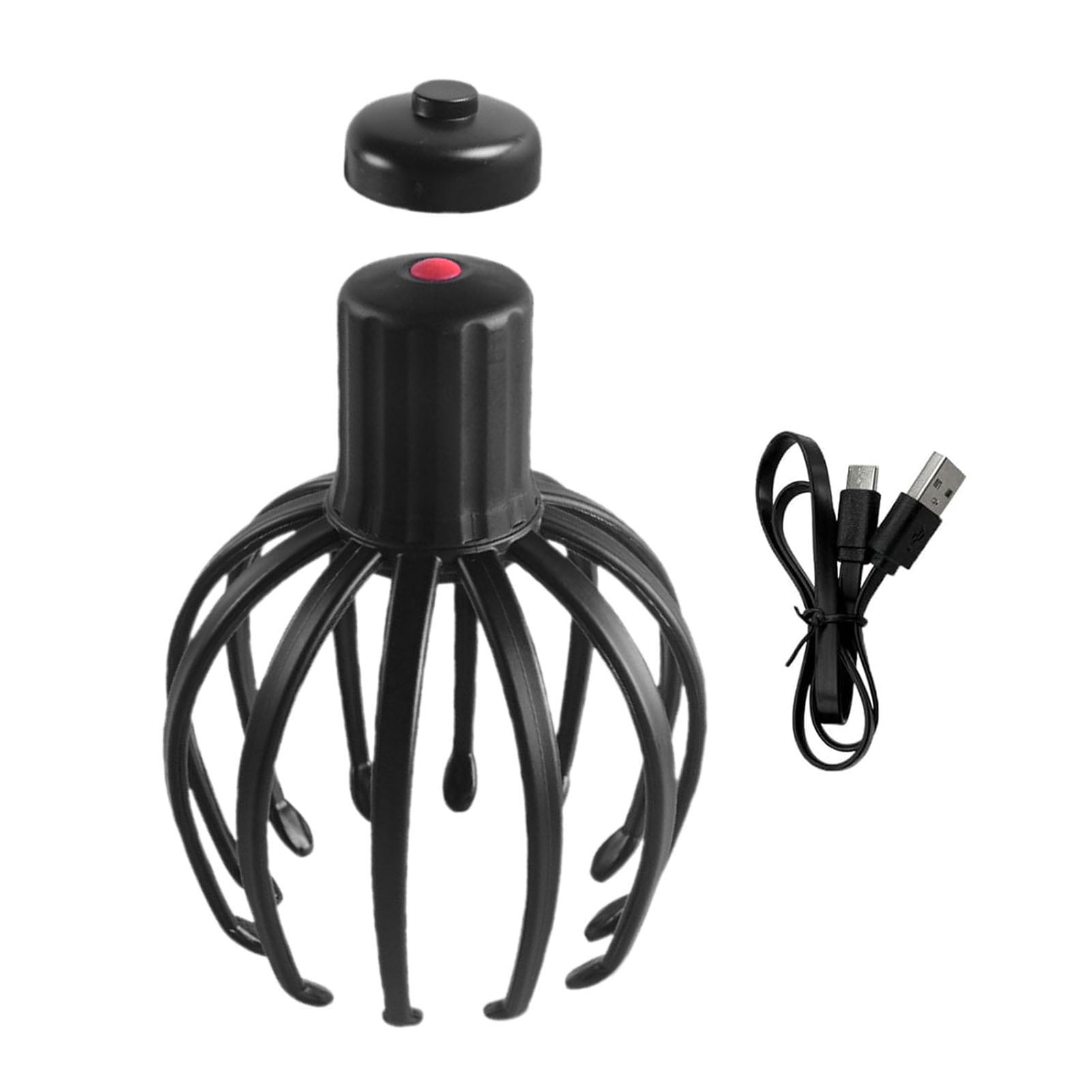 KMYY Electric Octopus Head Massager Scalp Massage 3 Vibration Modes ...